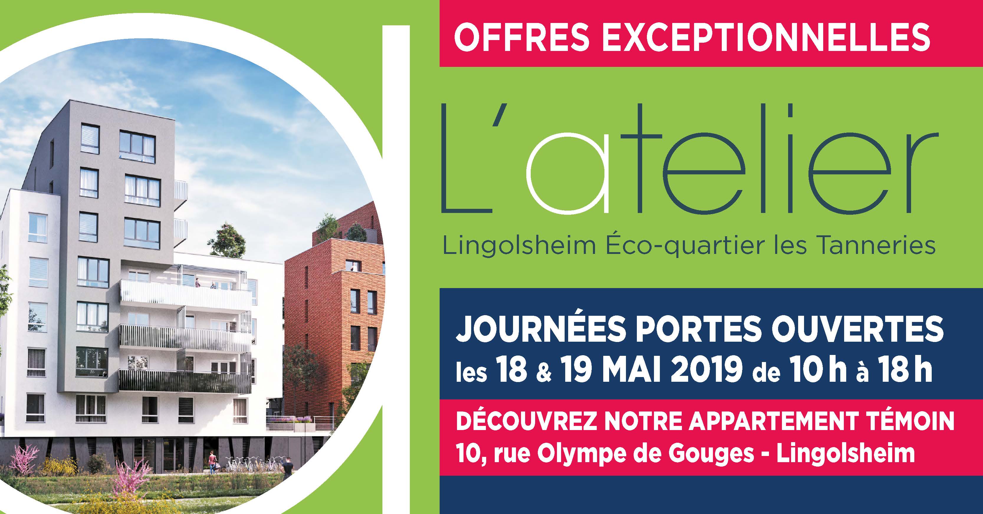 JOURNEES PORTES OUVERTES A LINGOLSHEIM | L'actualité Domial