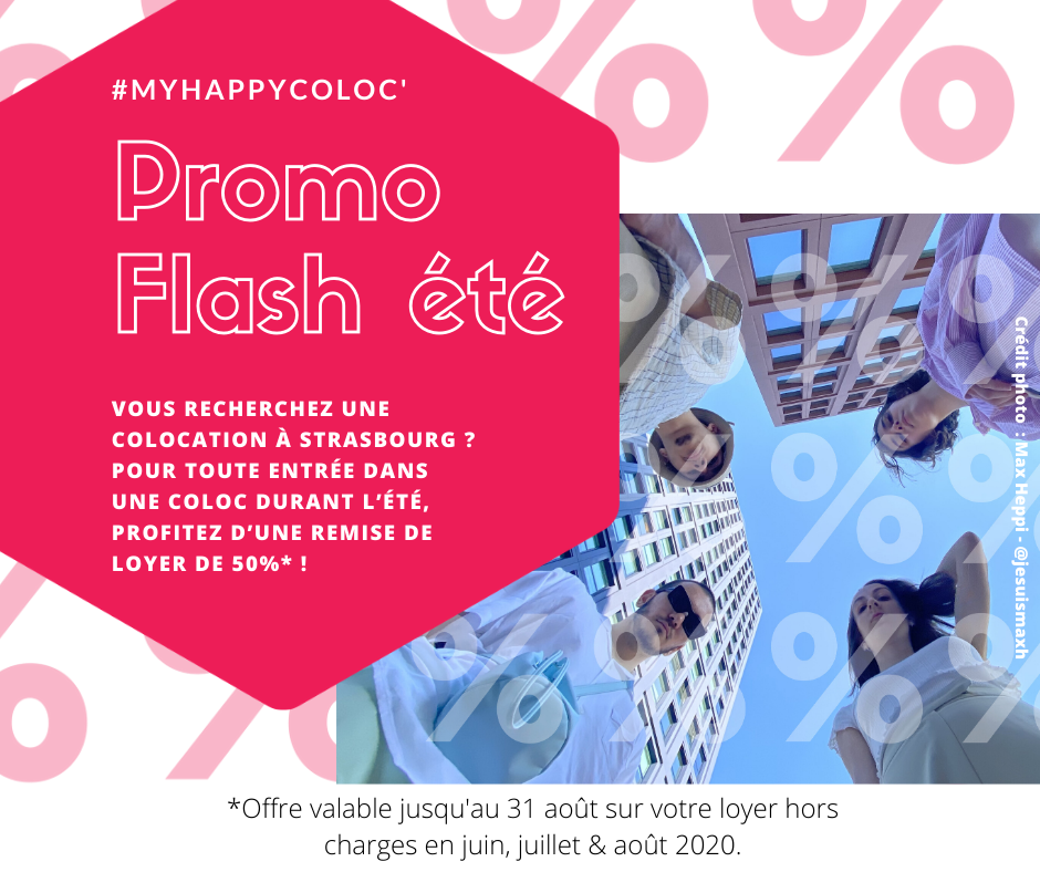 Offre spéciale colocation -50 % | L'actualité Domial
